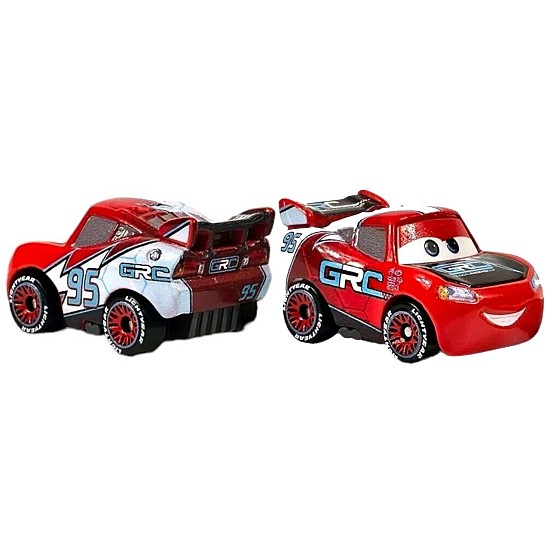 Disney Cars Mini Racers Lightning Mcqueen Vehicle (hxy53)